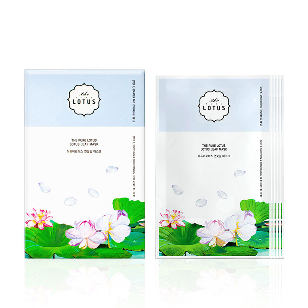Lotus Leaf Mask - Soothing & Brightening – The Pure Lotus USA